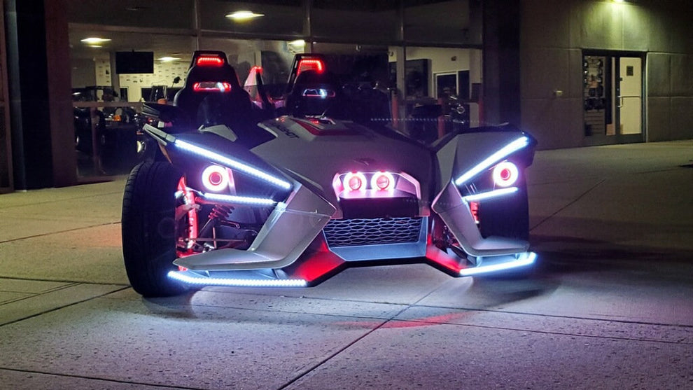 LITE THE NITE LEDS SINGLE COLOR DREAM KIT FOR THE POLARIS SLINGSHOT (2 – SLINGSHOTONLY