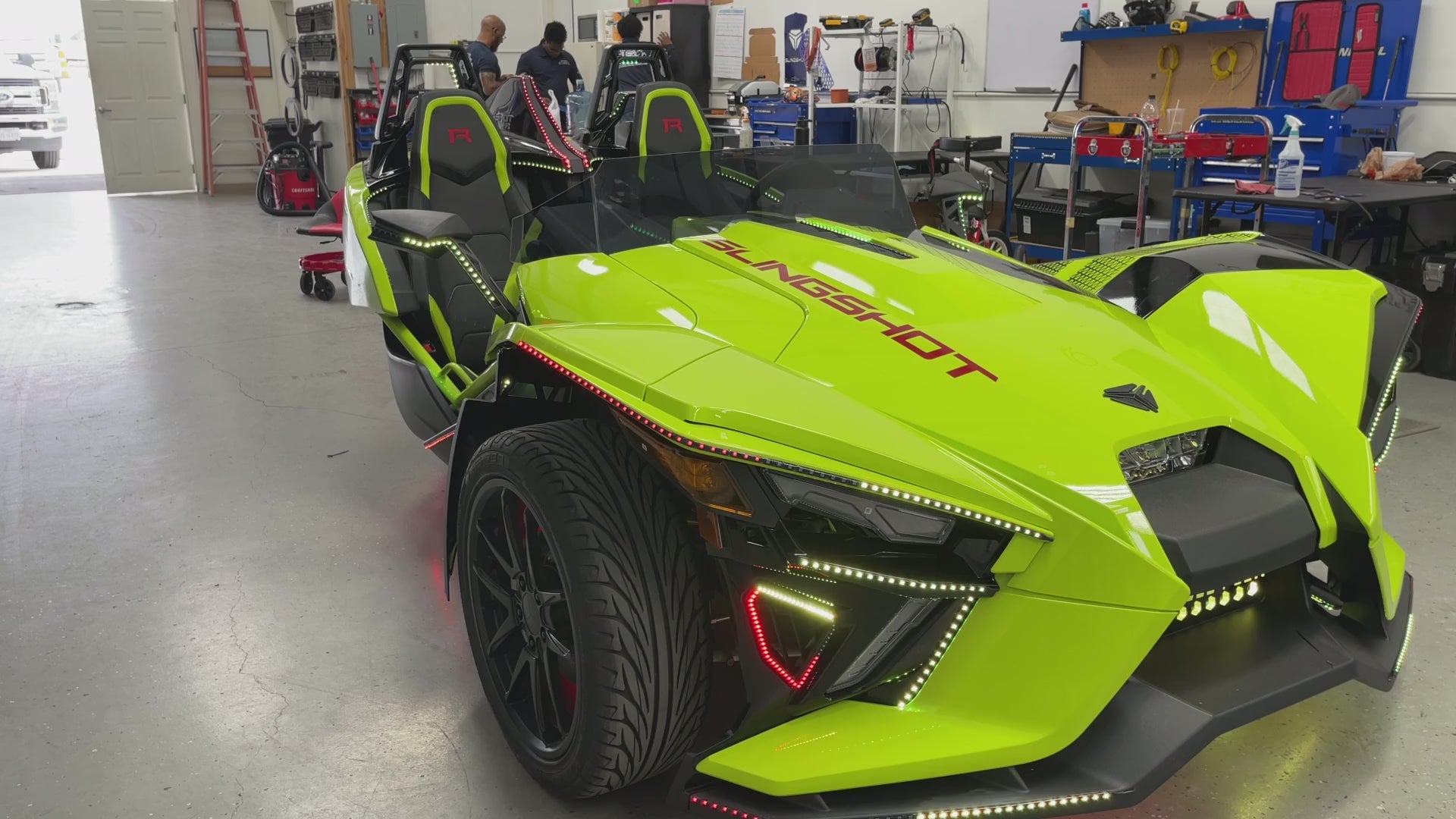 LITE THE NITE LEDS S TYPE CLEAR CHASE FX KIT (WITHOUT WHEEL RINGS) FOR – Slingshot Only